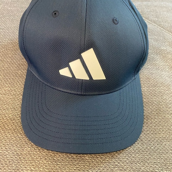 adidas | Accessories | Adidas Dark Blue Snapback Hat | Poshmark